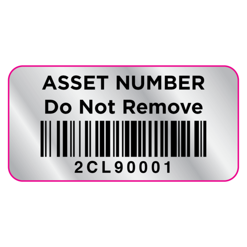 2CL Communications Code 128 Barcode Labels