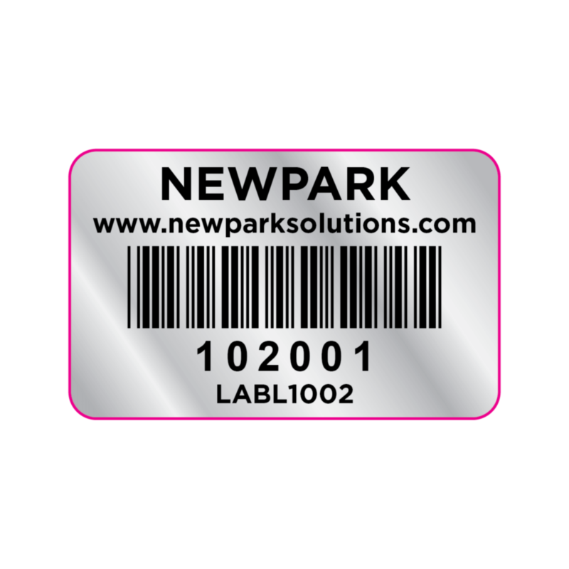 Newpark Solutions Code 39 Barcode Labels