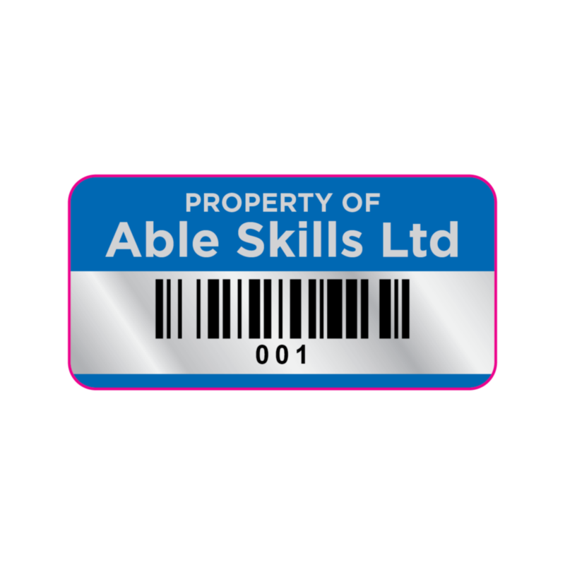 Able Skills Ltd Asset Labels