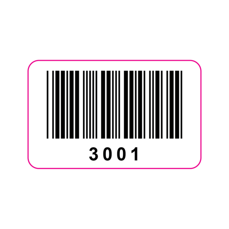 Vaultex UK Ltd Code 39 Barcode Labels (3001 - 3500