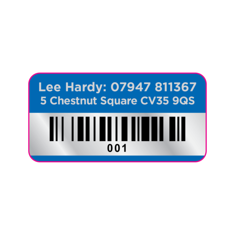 Lee Hardy Asset Labels