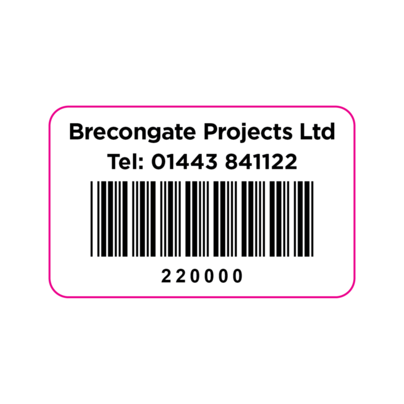 Brecongate Projects Ltd Code 39 Barcode Labels