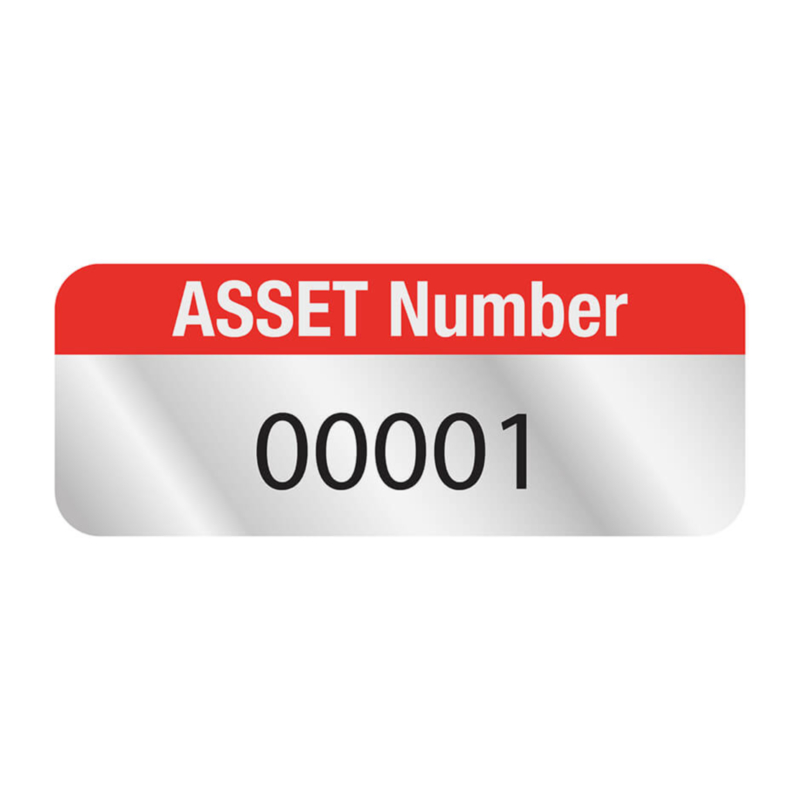 Aluminium Asset Labels & Tags | Labels Online