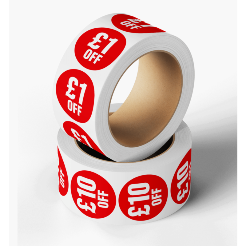 £ Off Labels | Labels Online