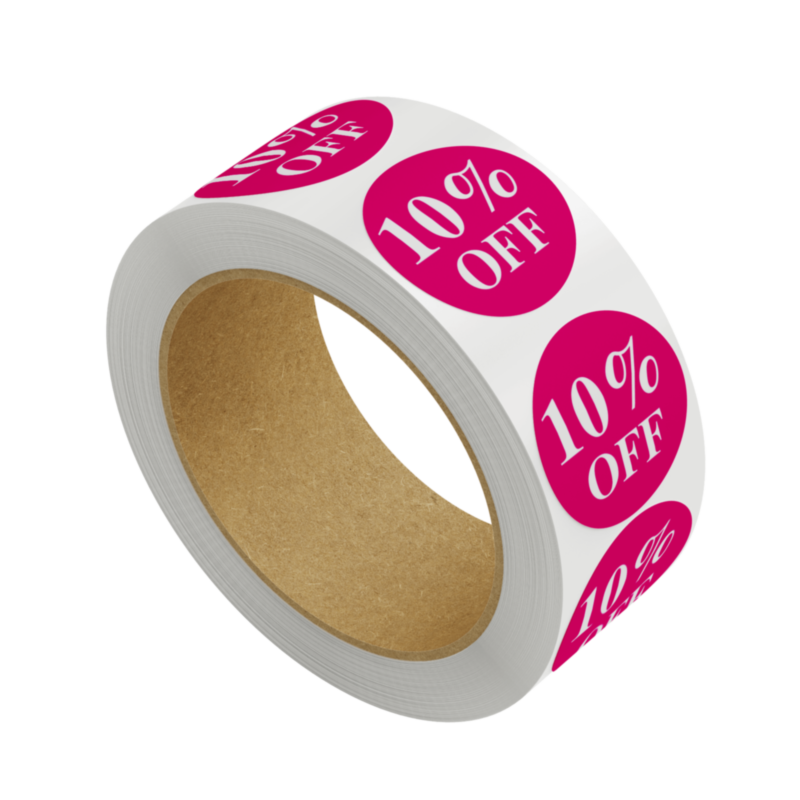 Magenta 10% Off Stickers | Labels Online