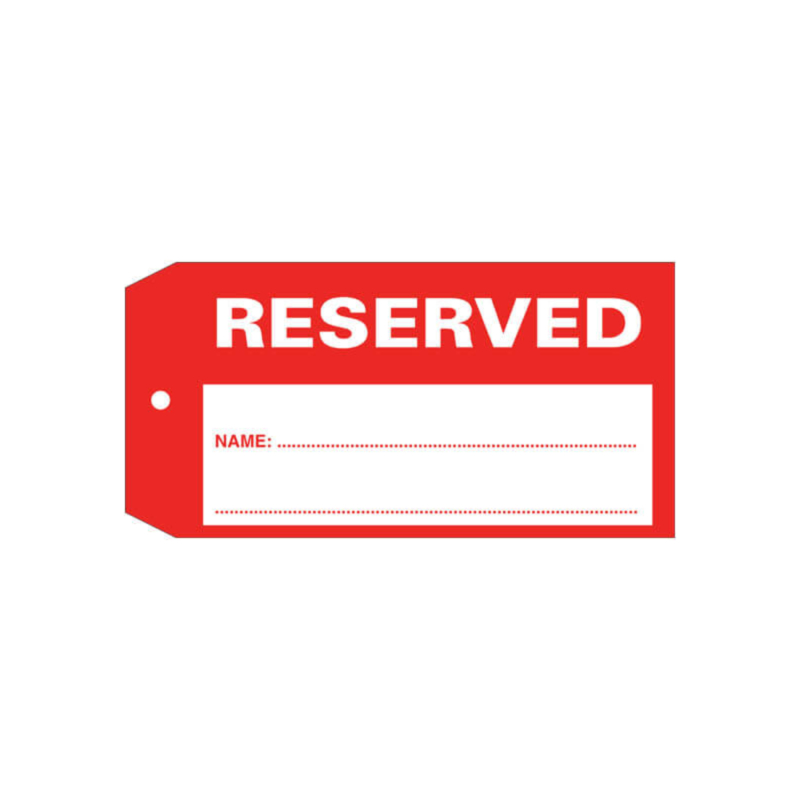 Reserved Tags | Labels Online