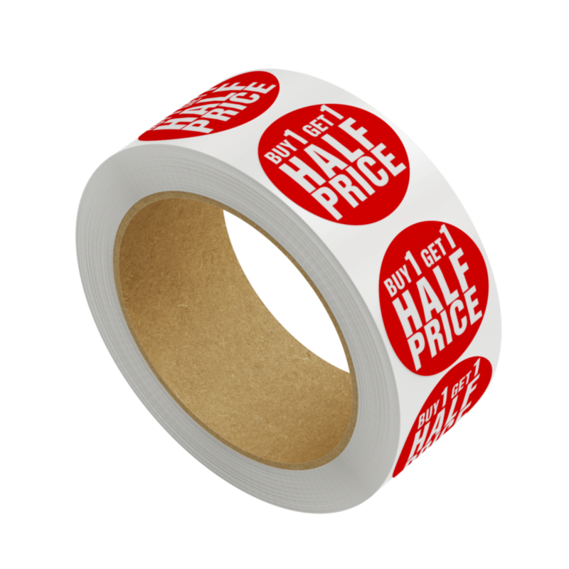 Buy 1 Get 1 Half Price Stickers | Labels Online