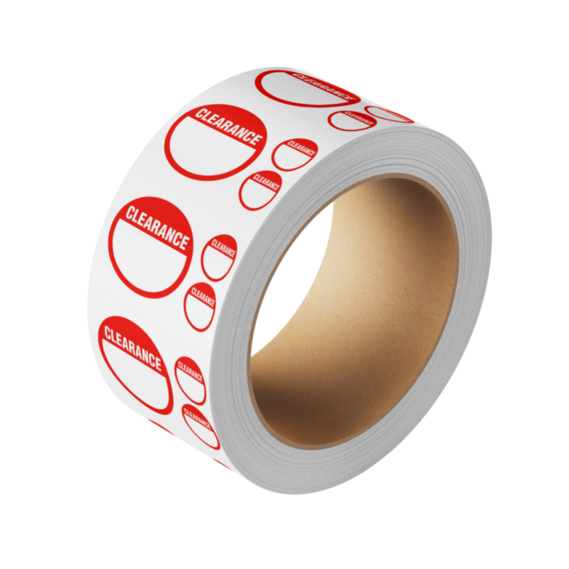 Clearance Stickers 50 & 24mm | Labels Online