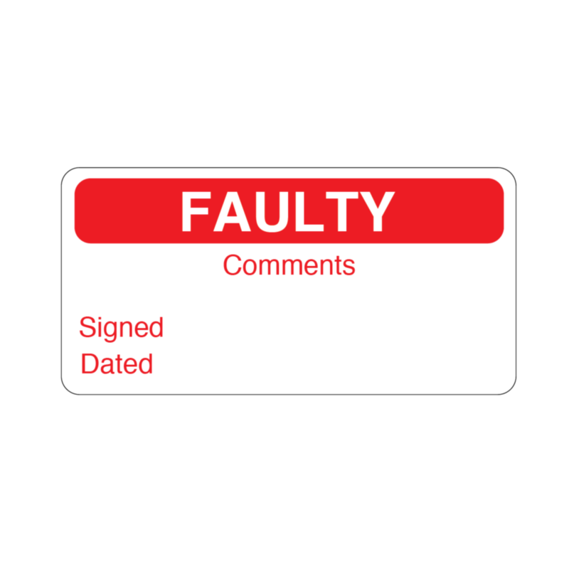 Faulty Labels 40x20mm | Labels Online