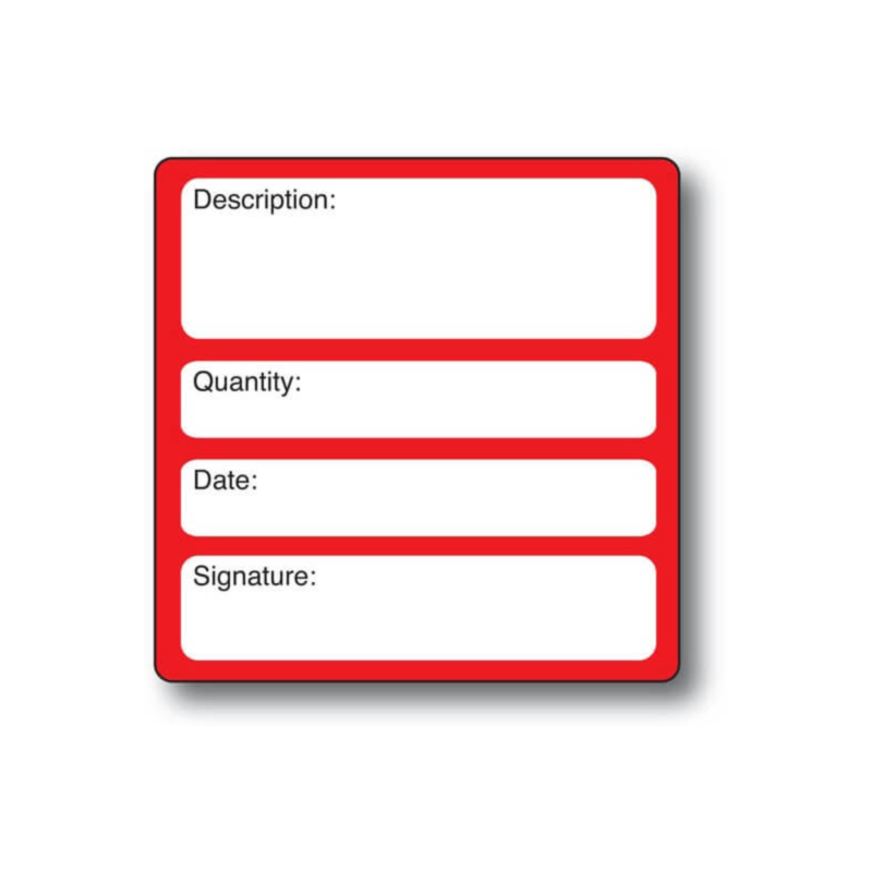 Stock Take Labels 150x150mm | Labels Online