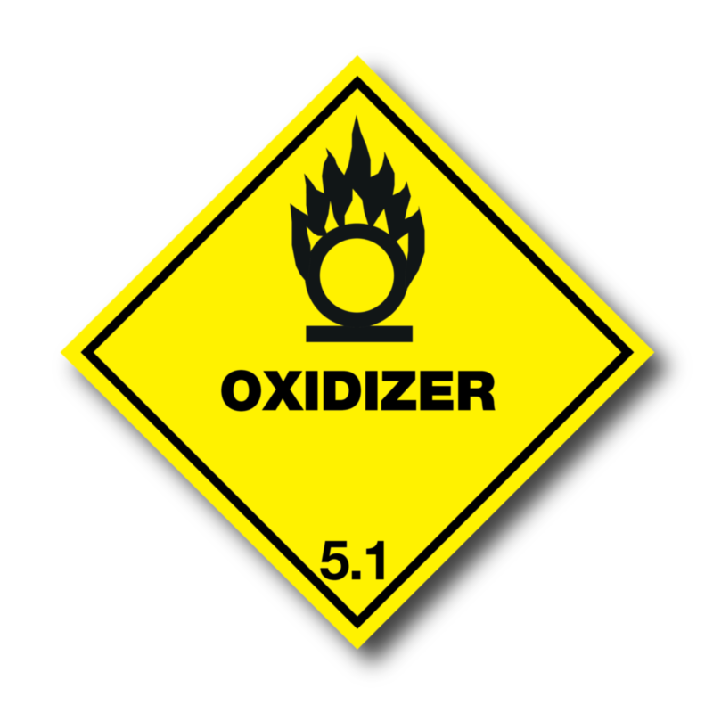 Oxidizer 5.1 Labels | Labels Online