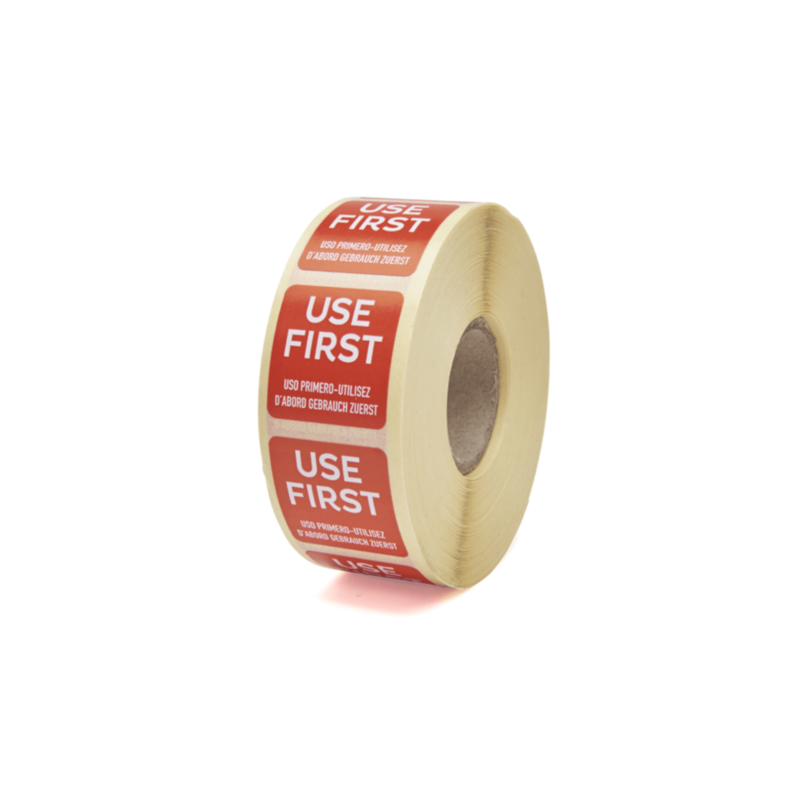 Use First Stickers 25x25mm | Labels Online