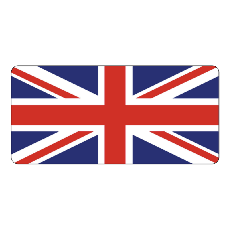 Union Jack Stickers | Labels Online