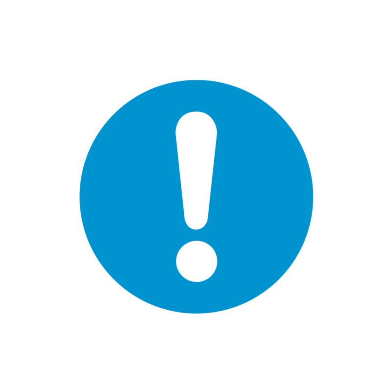 General Mandatory Symbol Label 25mm | Labels Online