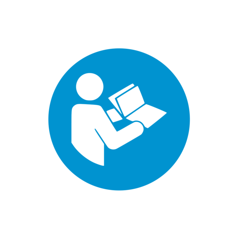 Refer to Instruction Manual Labels 25mm | Labels Online