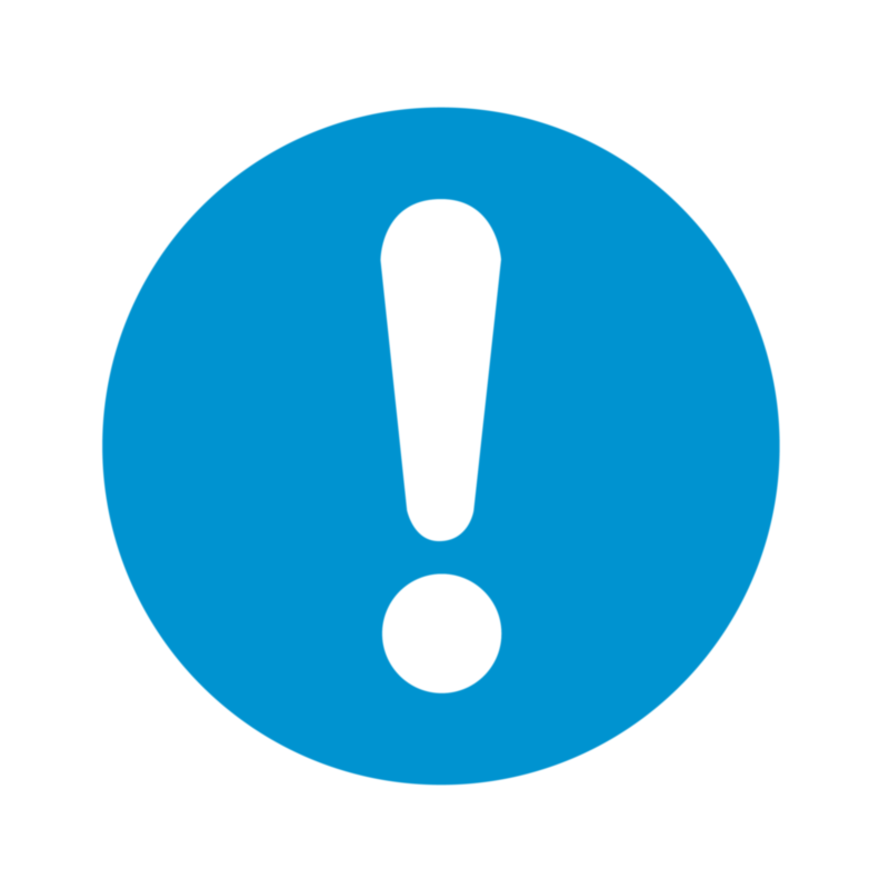 General Mandatory Symbol Label 50mm | Labels Online