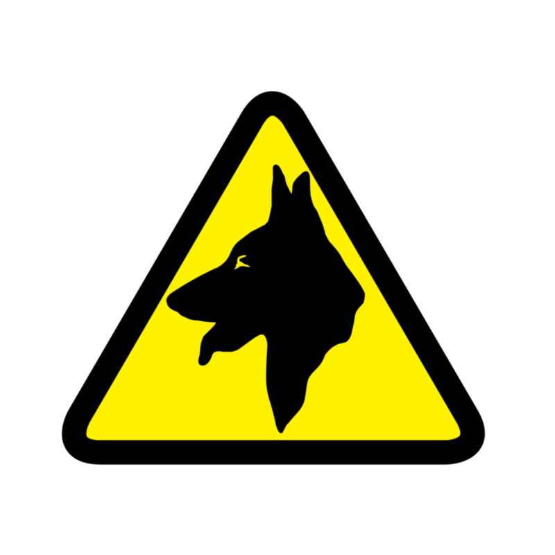 Guard Dog Warning Labels | Labels Online