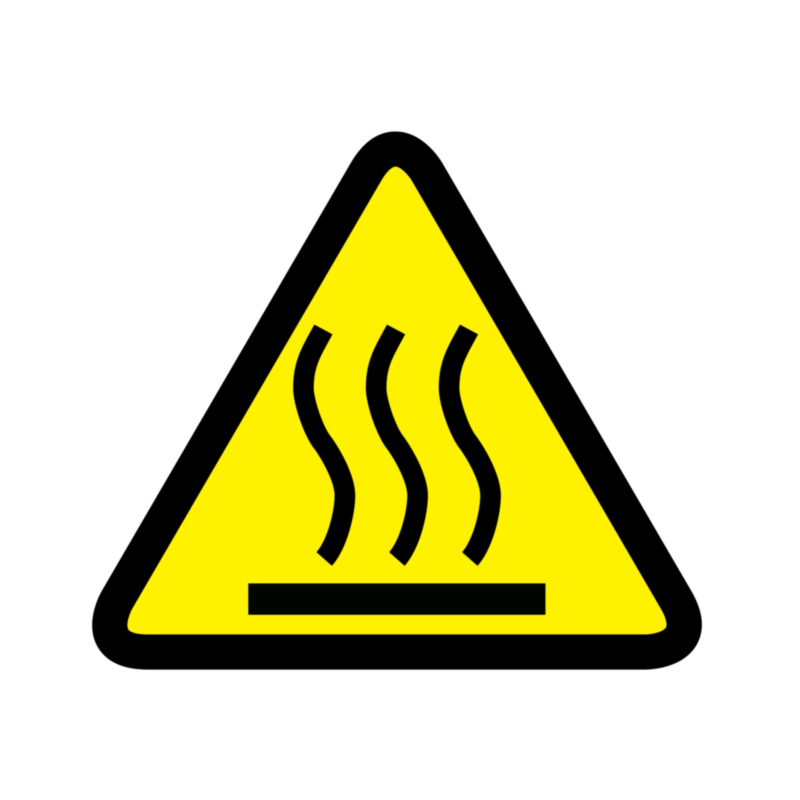 Hot Surface Warning Labels | Labels Online
