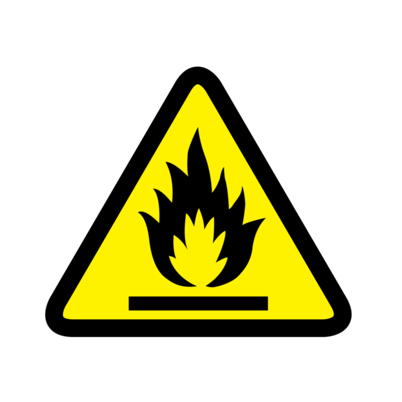 Flammable Material Warning Labels | Labels Online