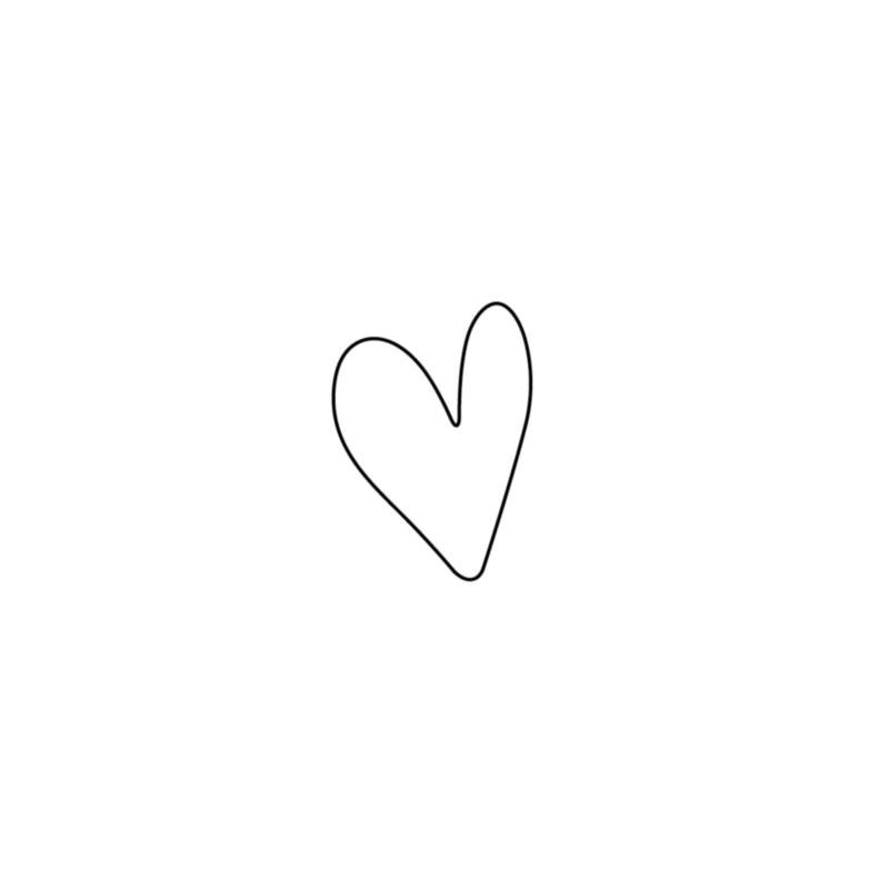 White Heart Stickers 5x7mm | Labels Online