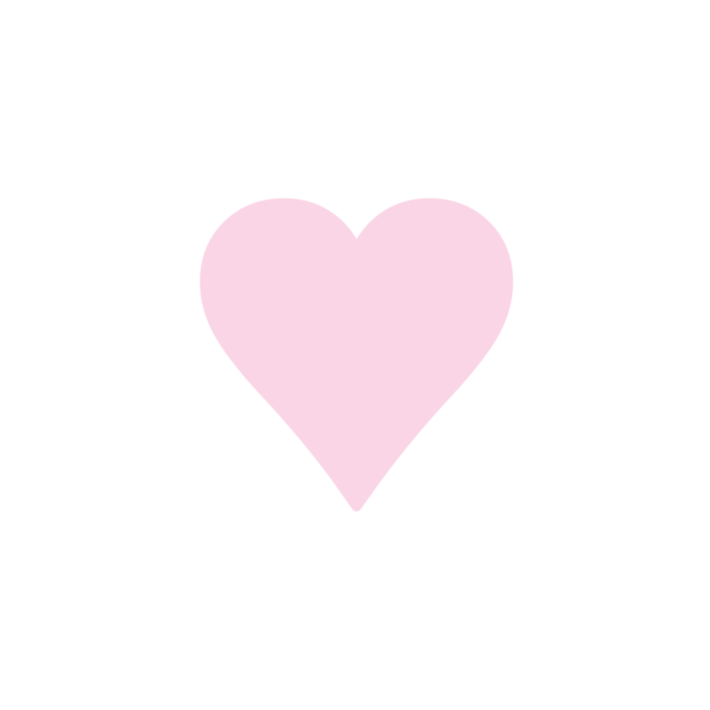 Pink Heart Stickers 15x15mm | Labels Online