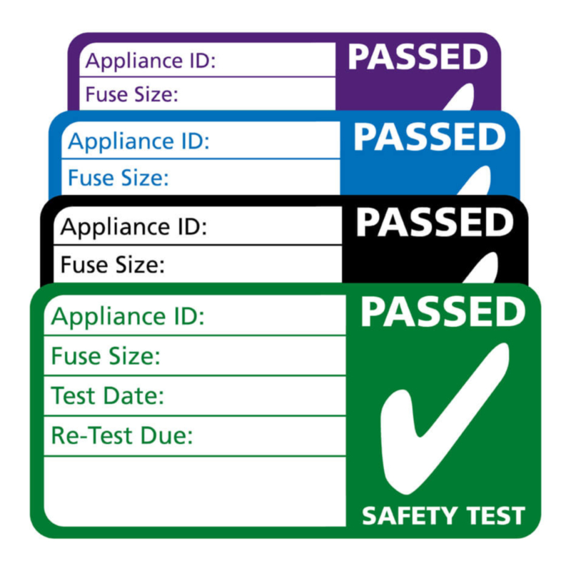 3rd Edition PAT Test Passed Labels 50x25mm | Labels Online