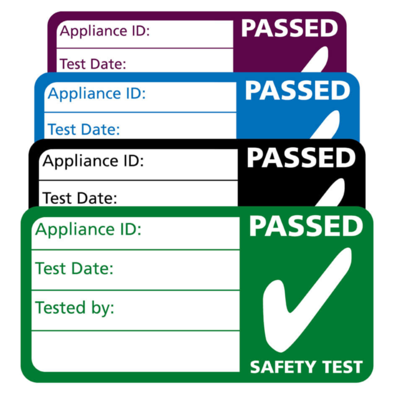 4th Edition PAT Test Passed Labels 50x25mm | Labels Online