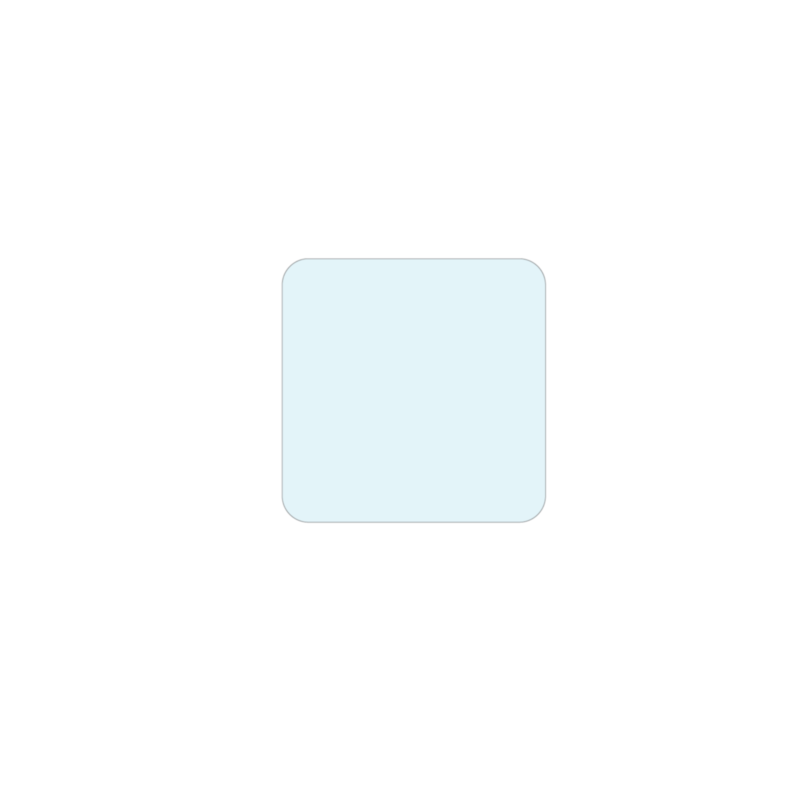Gloss Clear Overlay Labels 25x25mm | Labels Online
