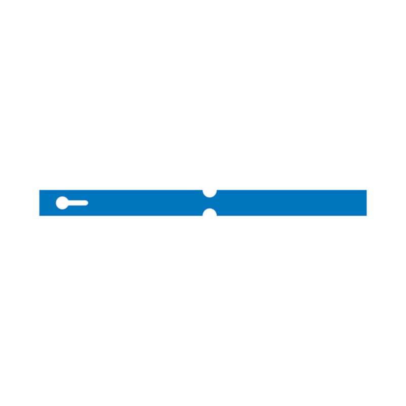 250x20mm Blue Self-Tie Loop Lock Labels | Labels Online