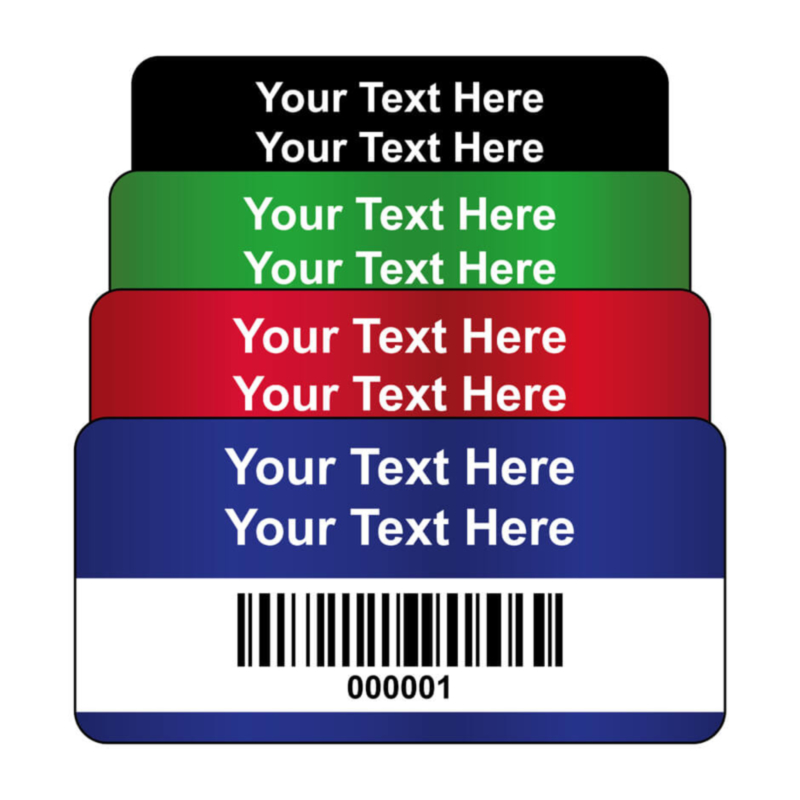 Destructible Vinyl Asset Labels Barcode 50x25mm | Labels Online