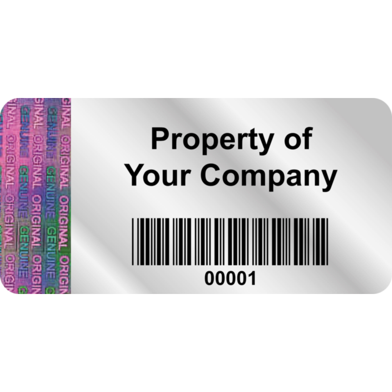 Void Asset Labels 50x25mm | Labels Online
