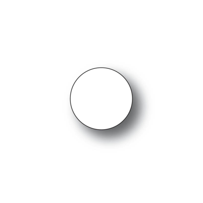 Blank White Label 20mm | Labels Online