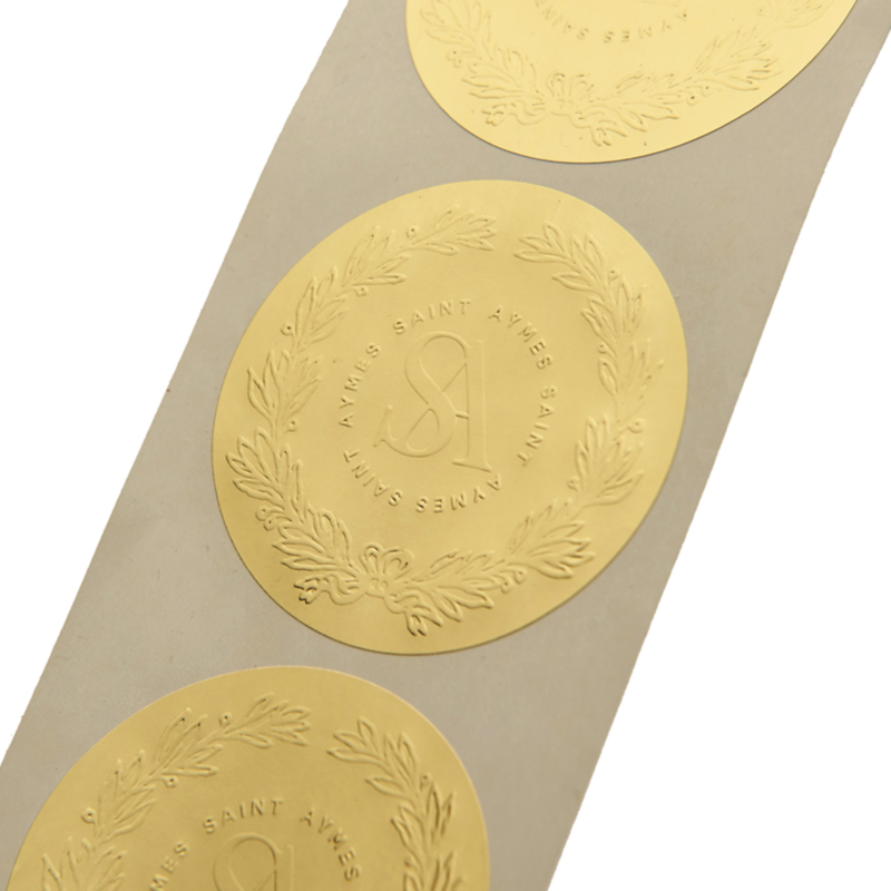 Custom Embossed Labels & Stickers | Labels Online