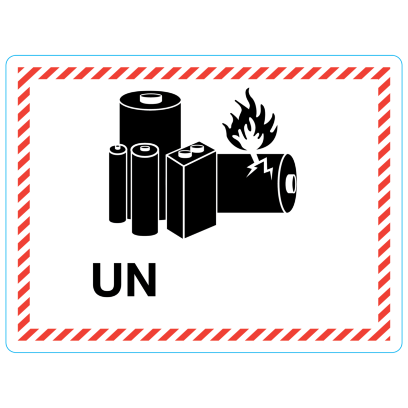 Lithium Battery Shipping Labels 105x74mm | Labels Online