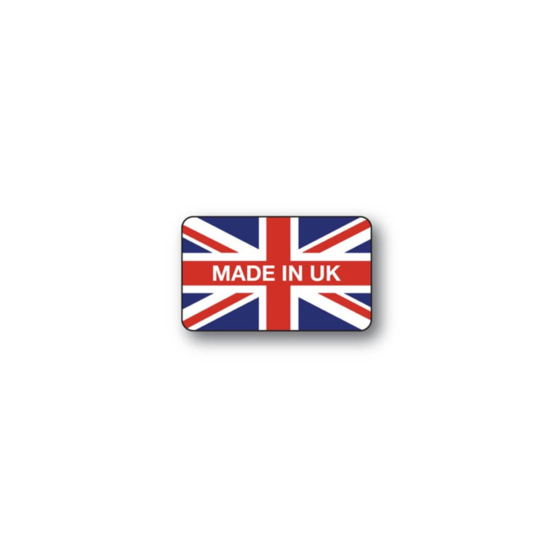 Made In UK Stickers 25x15mm | Labels Online
