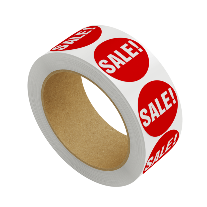 Sale Stickers 50mm Permanent | Labels Online