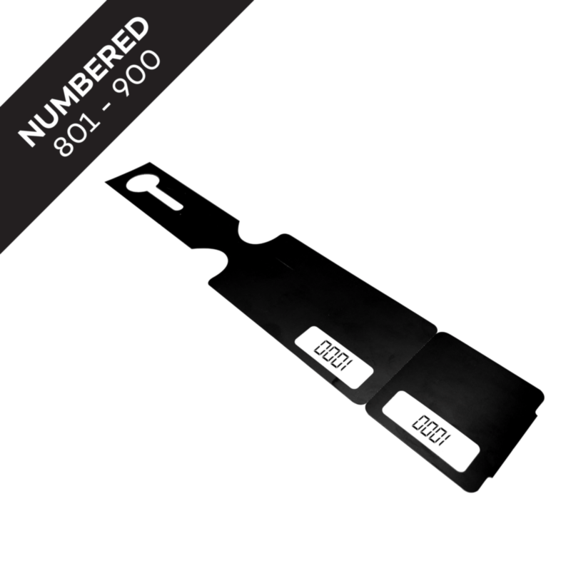 Black Luggage Tags 801-900 | Labels Online