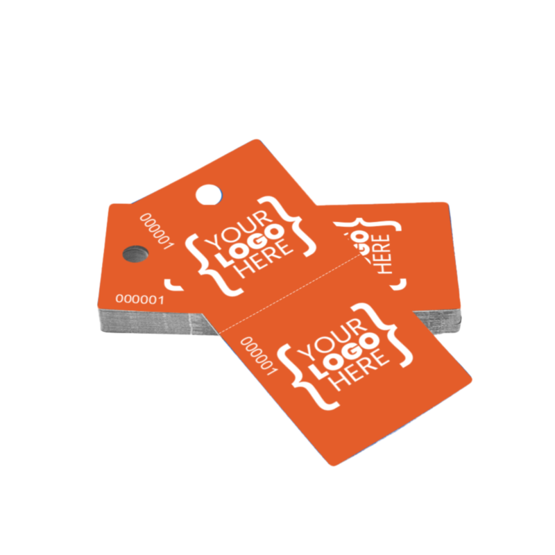 Branded Cloakroom Tickets | Labels Online
