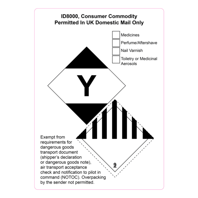ID8000 Labels Consumer Commodity | Labels Online