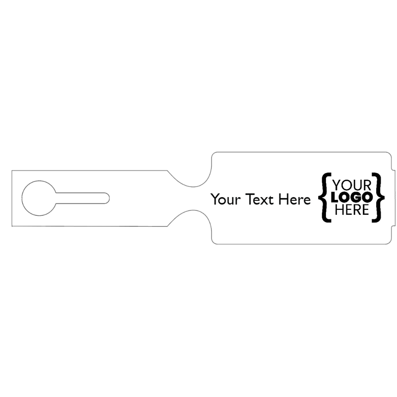 Custom Loop Lock Labels 254x61mm | Labels Online