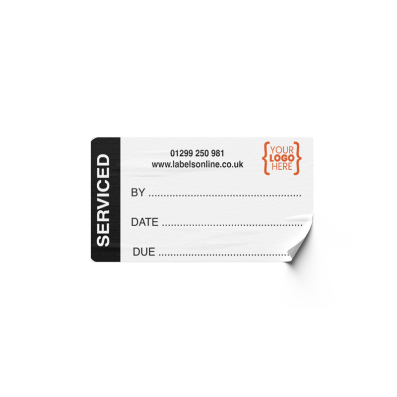 Custom Serviced Labels 50x25mm | Labels Online
