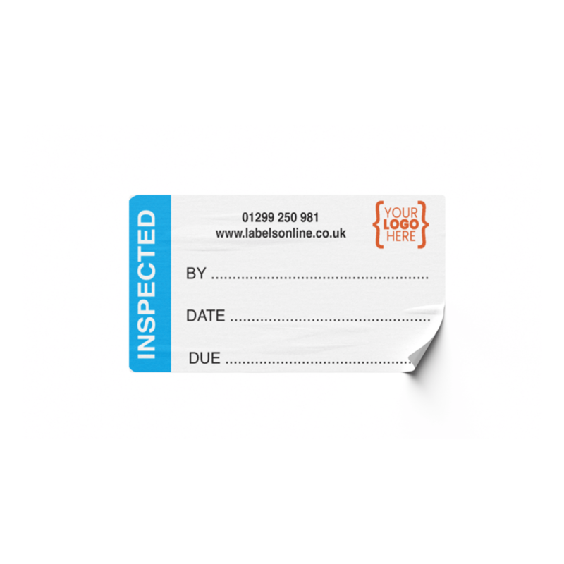 Custom Inspected Labels 50x25mm | Labels Online