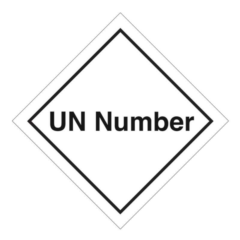 Customisable UN Labels 100x100mm | Labels Online