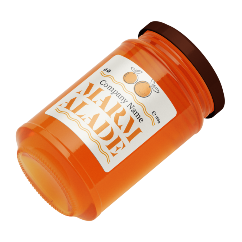 Custom Marmalade Labels 50x50mm | Labels Online