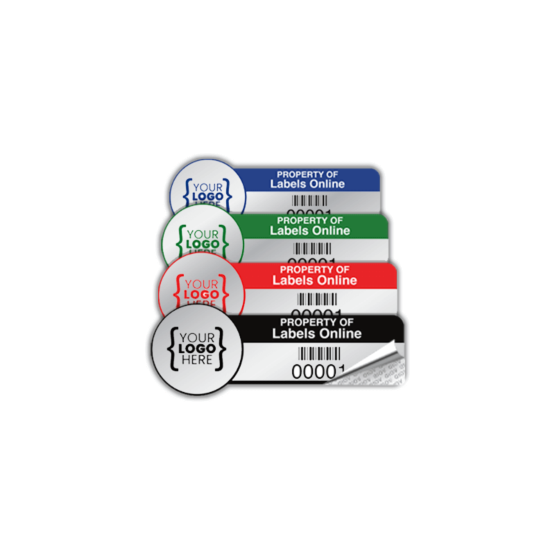Custom Void Asset Labels 55x20mm | Labels Online