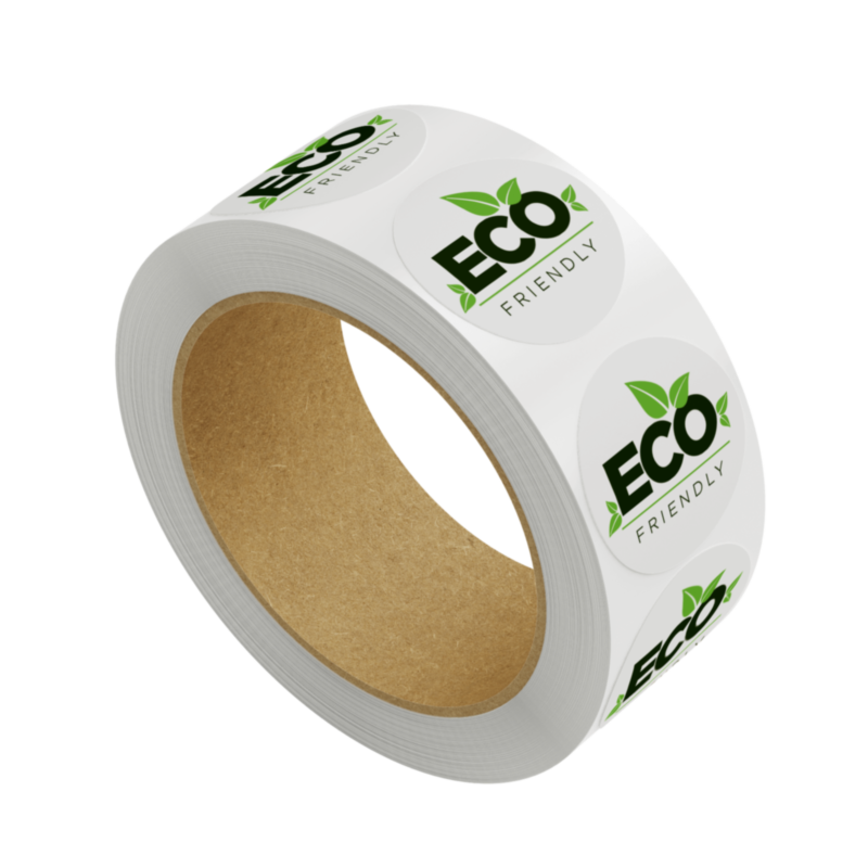 Eco Friendly Stickers 30mm | Eco Labels