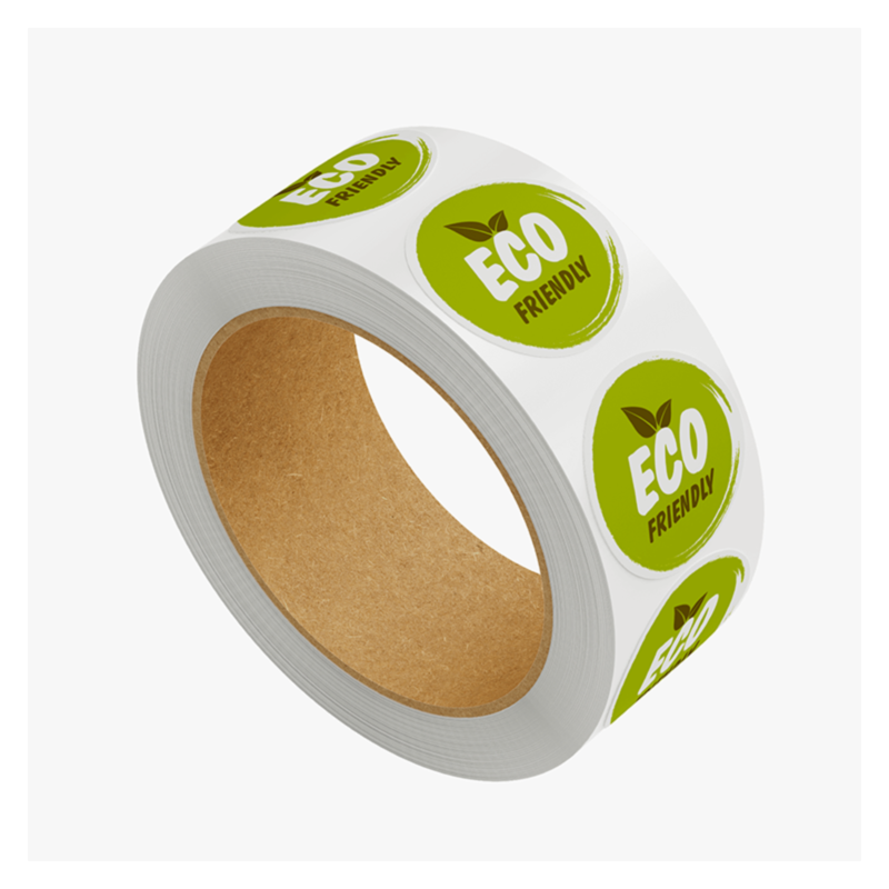 Eco-Friendly Stickers 30mm | Eco Labels