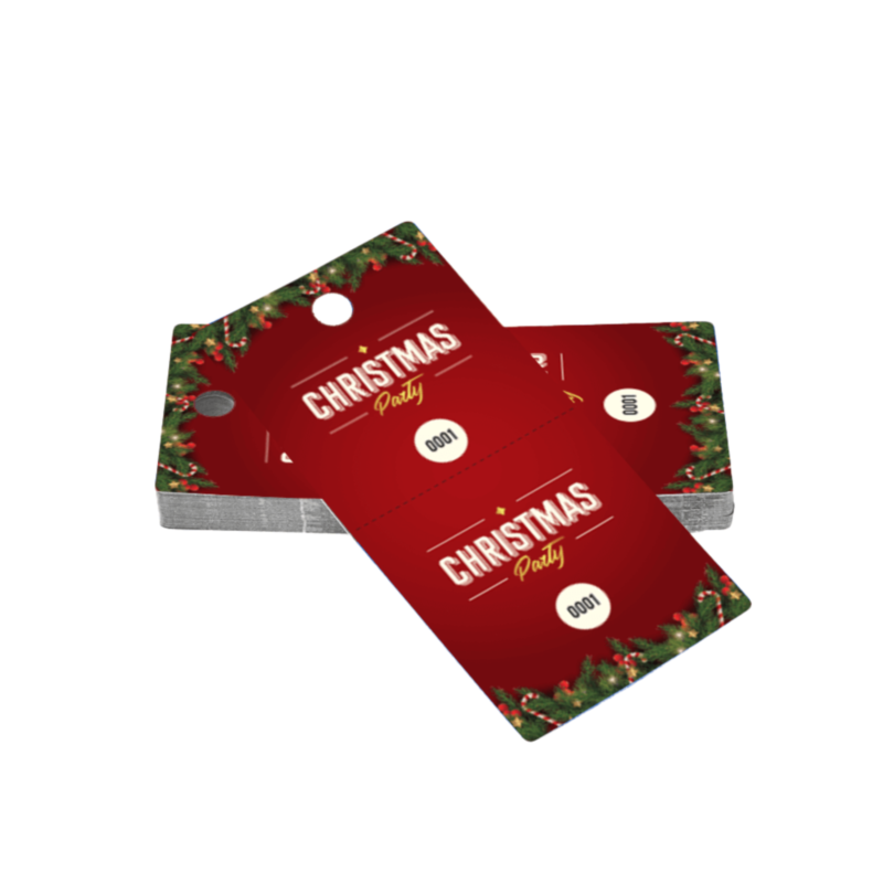 Christmas Party Cloakroom Tags | Labels Online