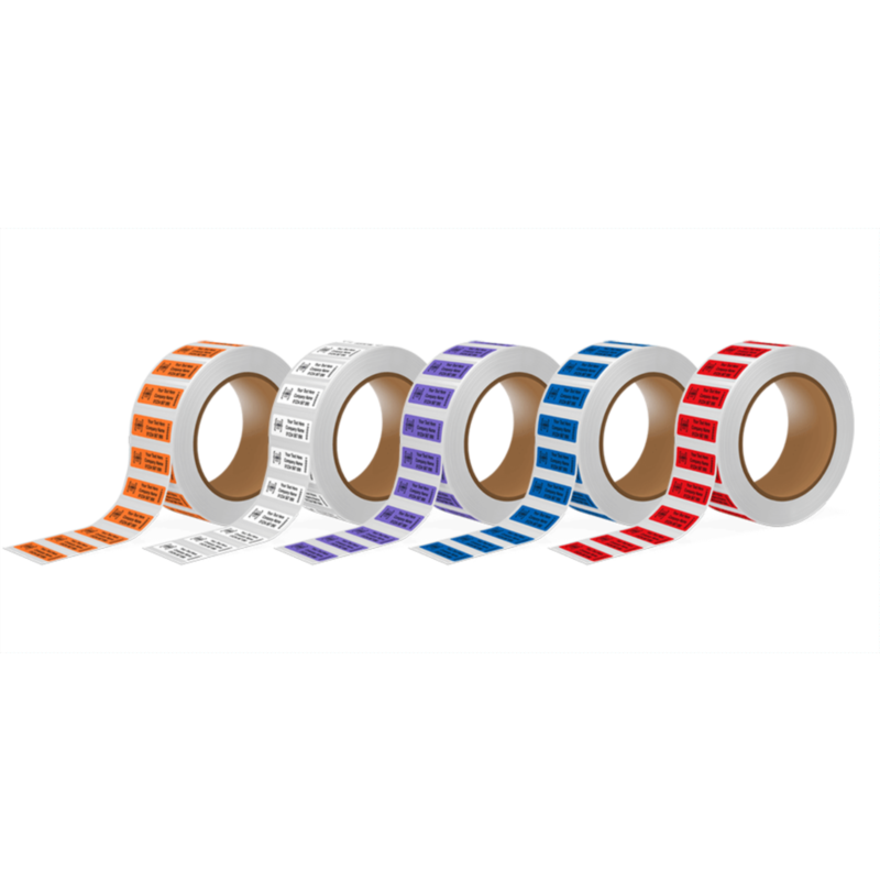 Custom Tamper Evident Void No Residue Security Labels 100x25mm | Labels ...
