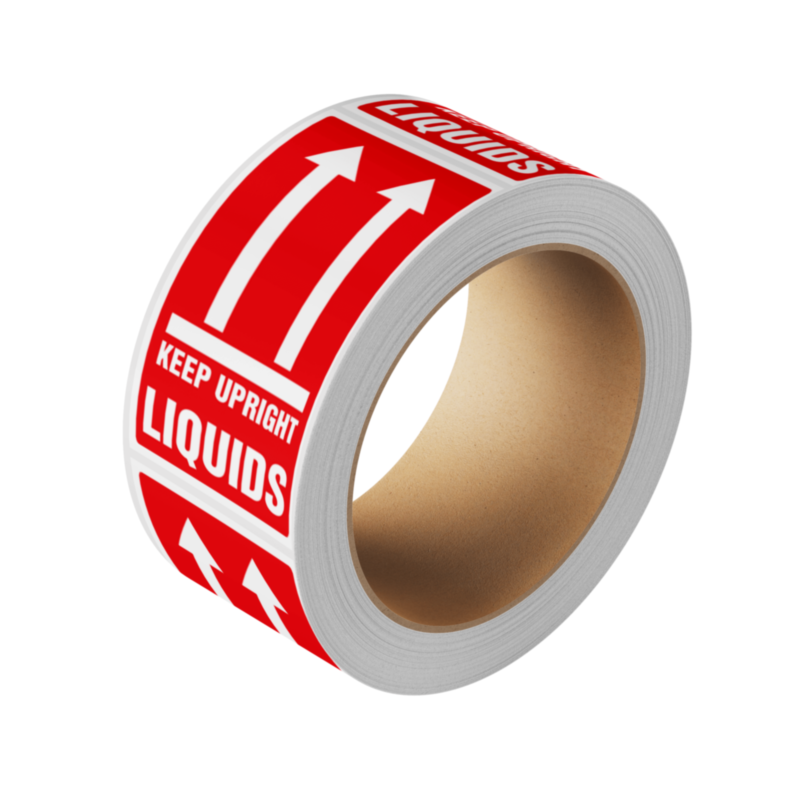 Liquids Keep Upright Labels 150 | Labels Online